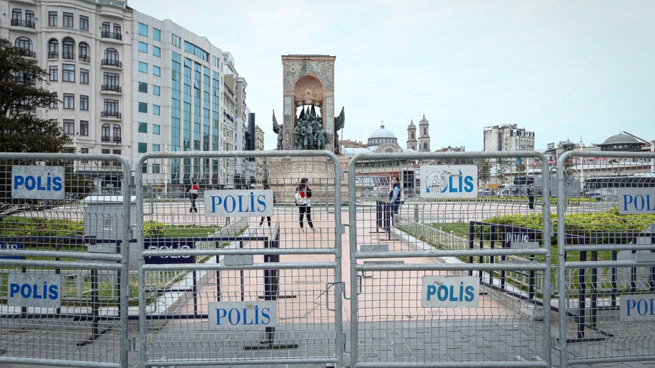 Taksim Meydanı'nda 1 Mayıs tedbirleri | TRT Haber Foto Galeri