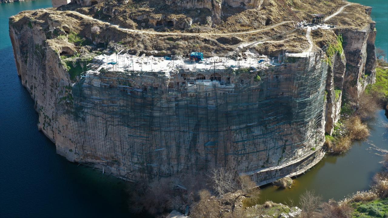 Tarihi Rumkale turizme açılmak için gün sayıyor | TRT Haber Foto Galeri