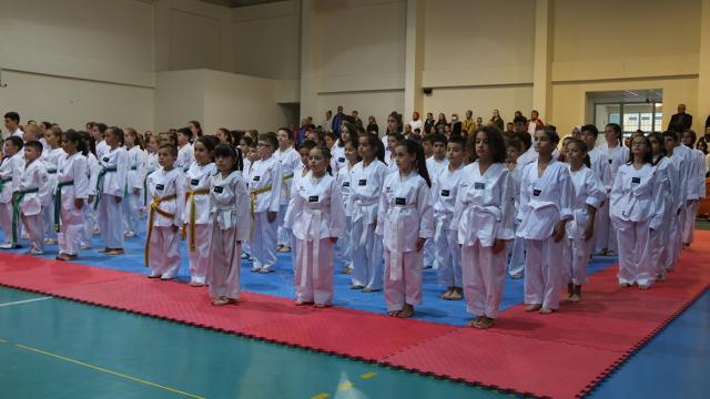 Bursa'da "tekvando kuşak sınavı" yapıldı - Son Dakika Haberleri