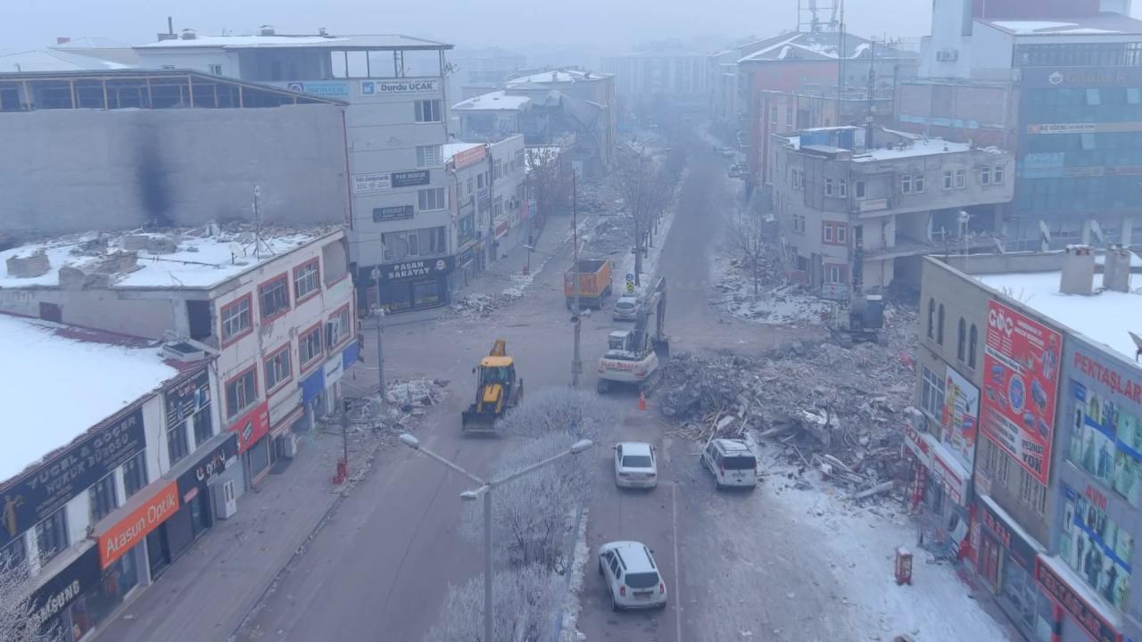 Elbistan'daki yıkım havadan görüntülendi | TRT Haber Foto Galeri