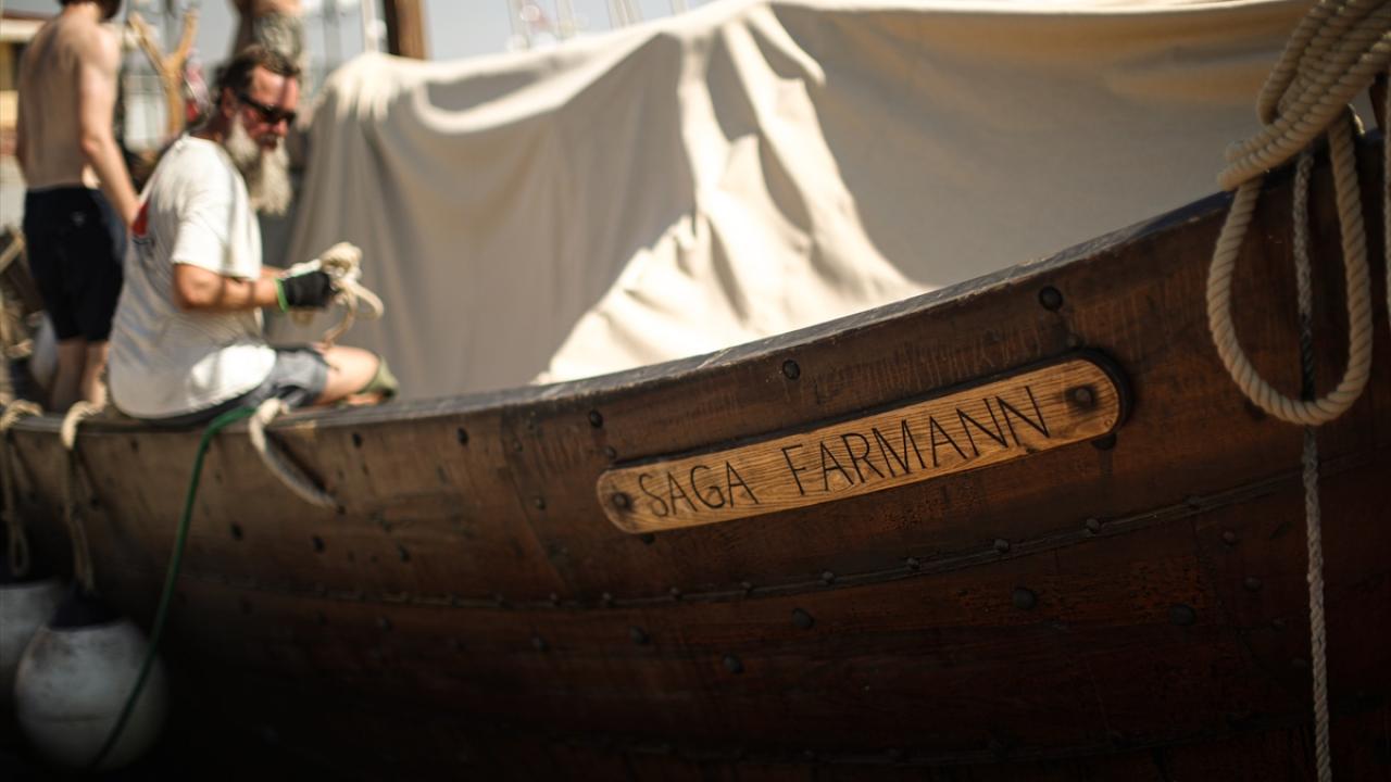 Viking yelkenlisi İstanbul'da Viking hayranları için hazırlanıyor | TRT ...