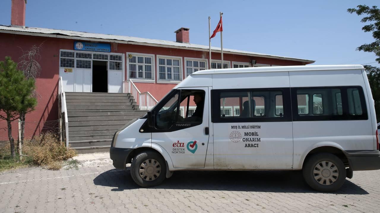 Muş'ta mobil ekipler 90 köy okulunu onararak 1,5 milyon lira tasarruf ...