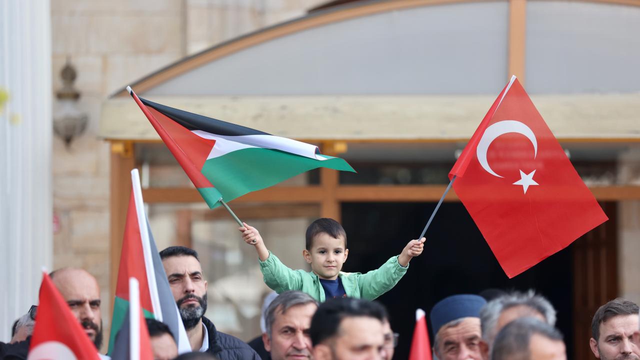 Türkiye Filistin için tek yürek | TRT Haber Foto Galeri