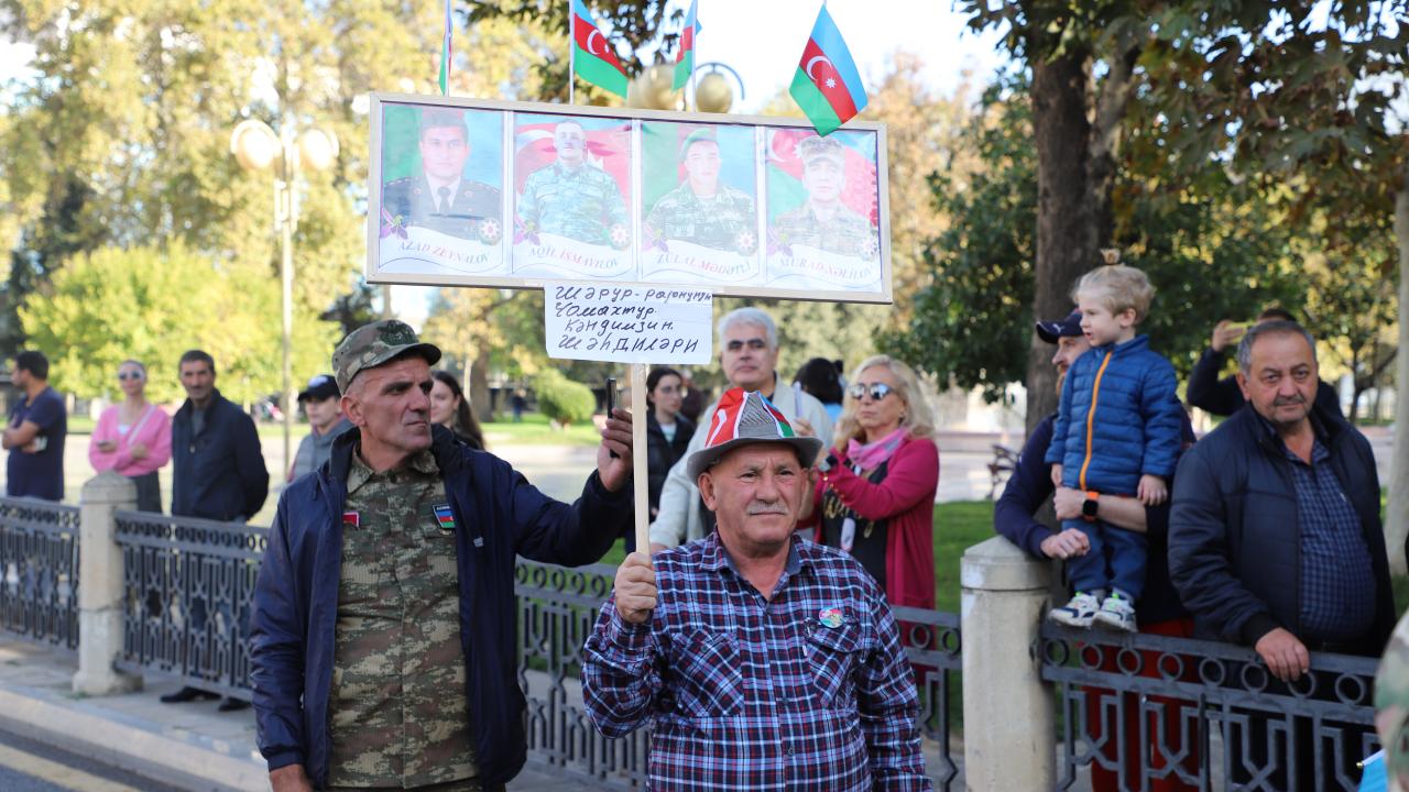 Azerbaycan'da Karabağ Zaferi'nin 3. yıl dönümü kutlanıyor | TRT Haber ...