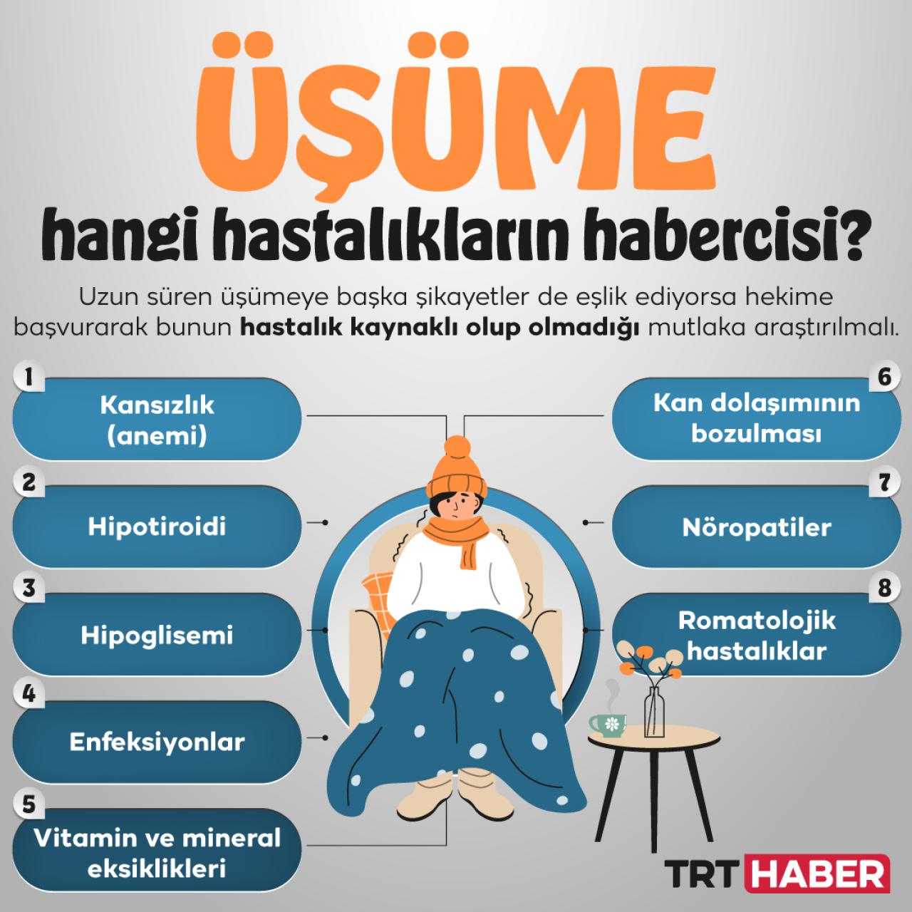 Sürekli üşümek hangi rahatsızlıkların habercisi? - Son Dakika Haberleri