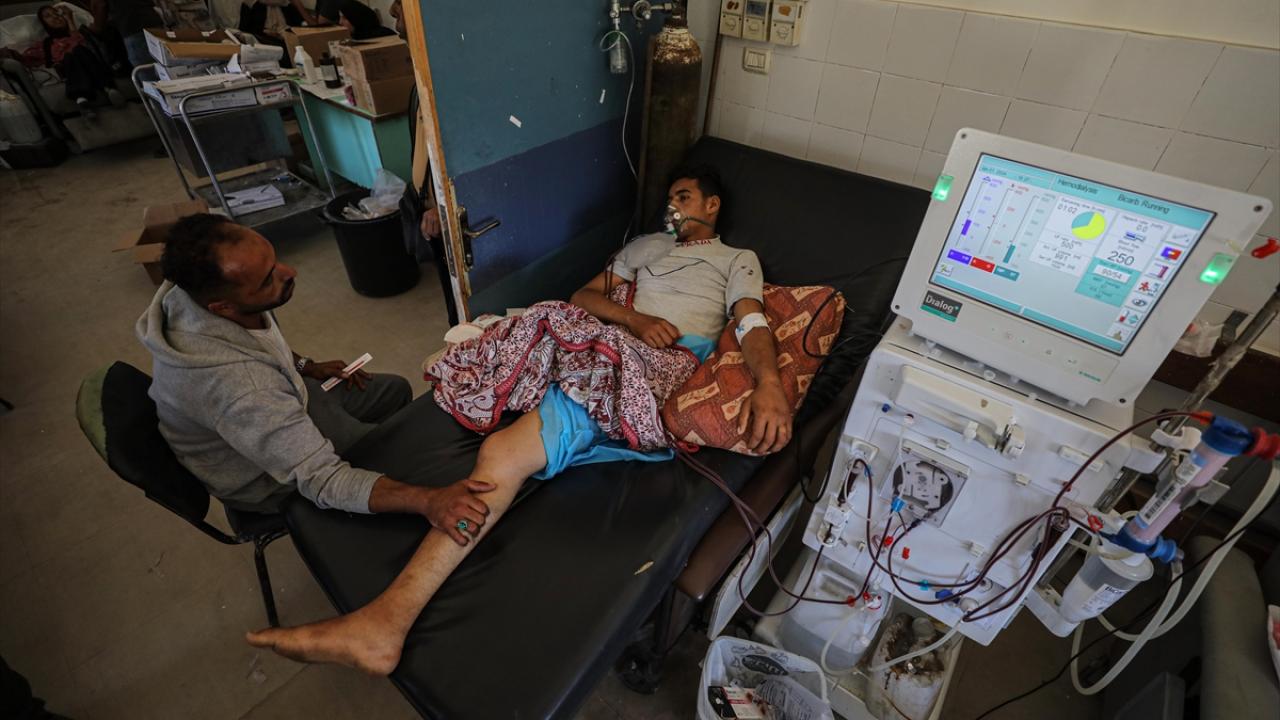 Gazze'deki Şifa Hastanesi'nin diyaliz bölümü yeniden hasta kabulüne başladı | TRT Haber Foto Galeri